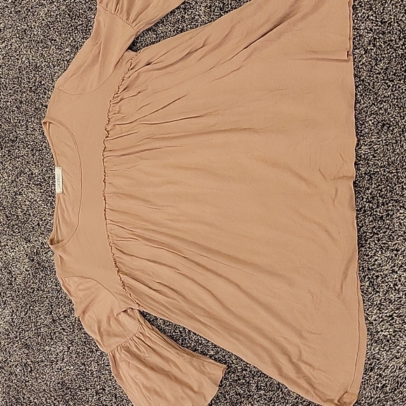 Hopely | Tops | Hopely Bell Sleeve Toupee Shirt | Poshmark